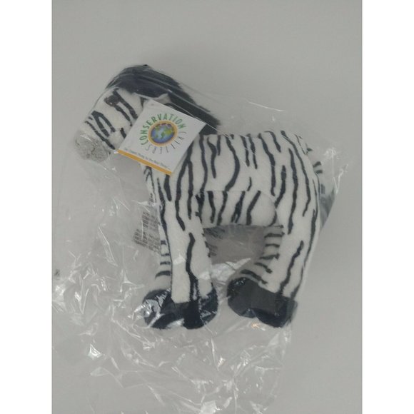 Wildlire Artists | Toys | Conservation Collection Zebra Plush Stuffed ...